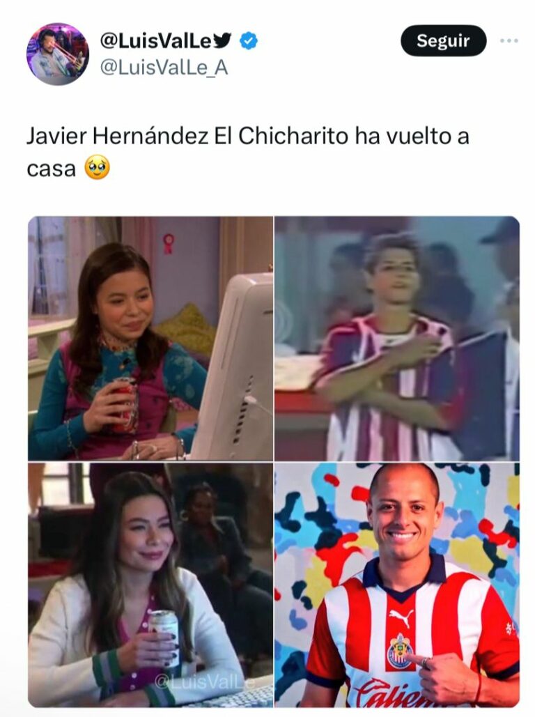 Chicharito. Los mejores memes de su regreso a Chivas
