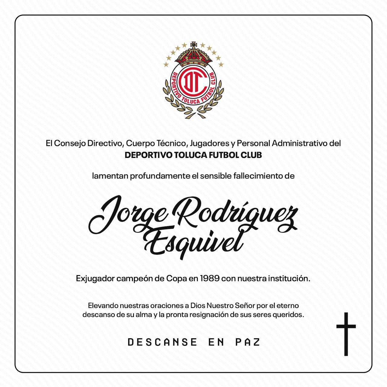 ¿Quién fue y de qué murió el exfutbolista Jorge Rodríguez?