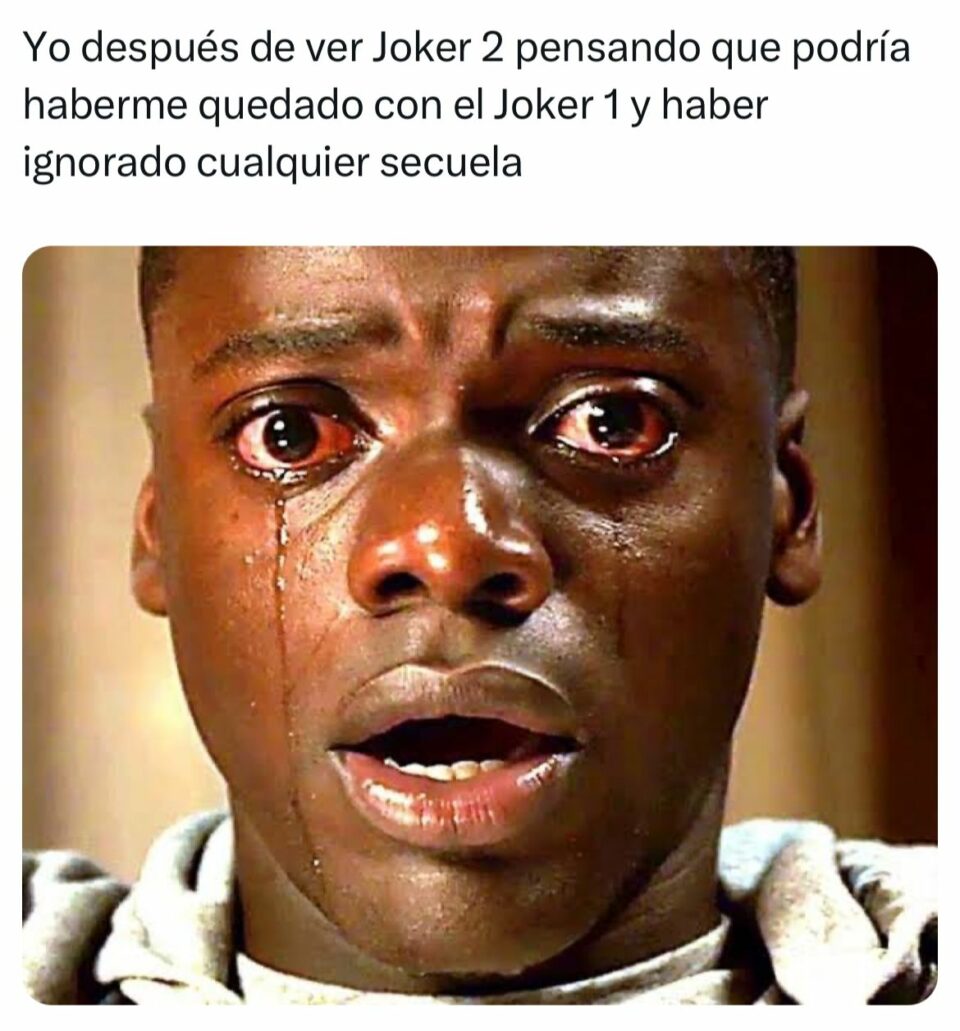 Los mejores memes del estreno de la película Joker 2